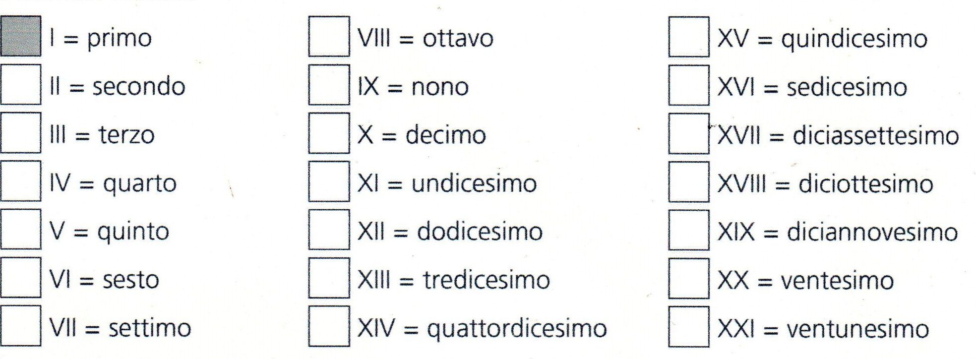 CONTARE I SECOLI - lezioniignoranti